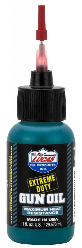 שמן לנשק באיכות מעולה Lucas Gun Oil בקבוק 30 גרם עם ראש מחט - Pro Gun